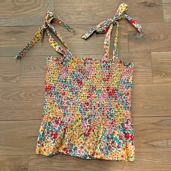 J. Crew | Tops | Jcrew Floral Tank Top | Poshmark